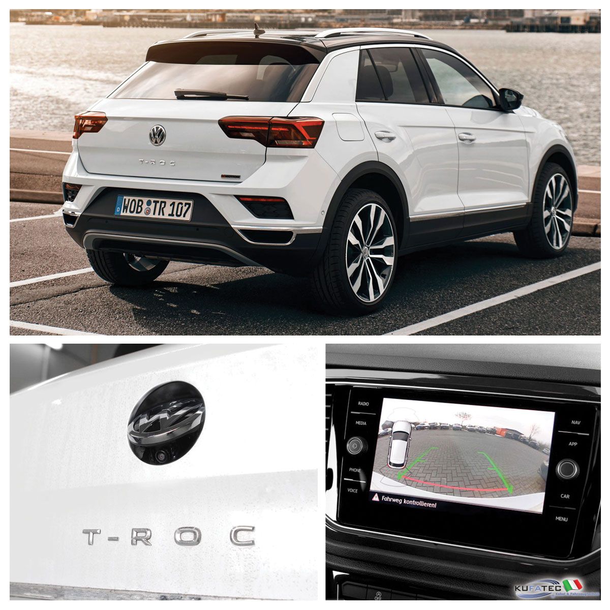 Rear View Camera - Retrofit - VW T-Roc A11 - Navistore