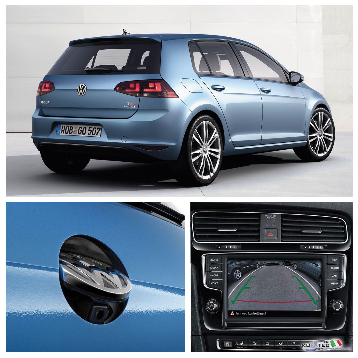 Rear View Camera - Retrofit - VW Golf 7 - Navistore