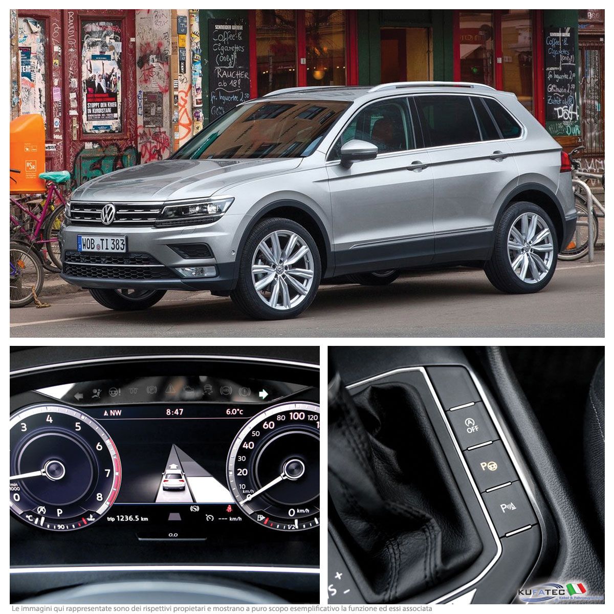Park Assist - Retrofit Kit - VW Tiguan AD1 - Navistore