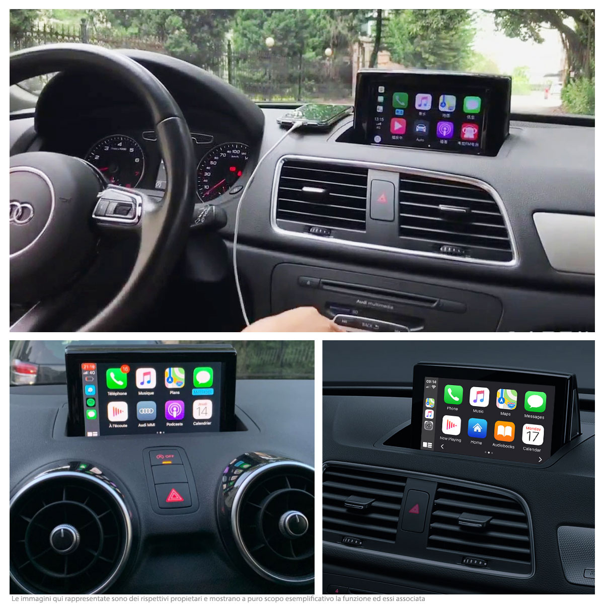 Carplay & Android Auto Interface, Mirrorlink Integration SCB-AU-320 ...